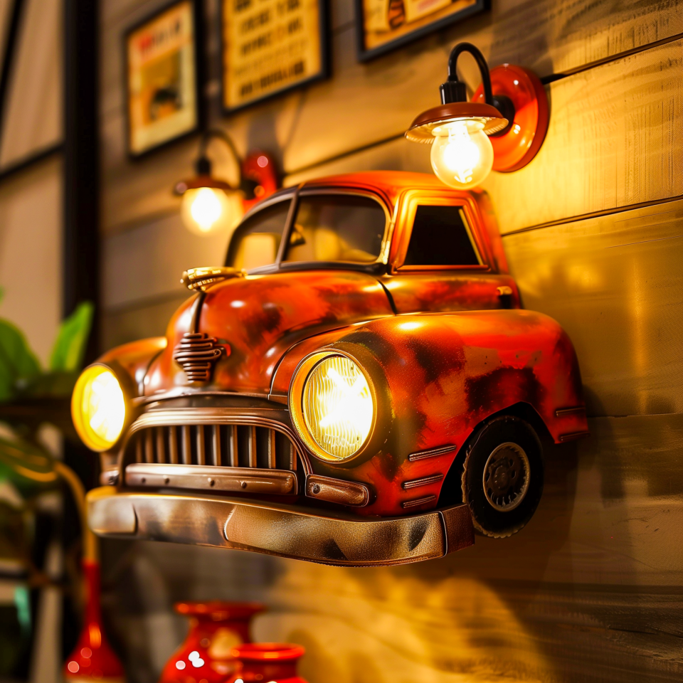 Reviving Nostalgia: Illuminate Your Space with Classic Car-Shaped Lamps ...