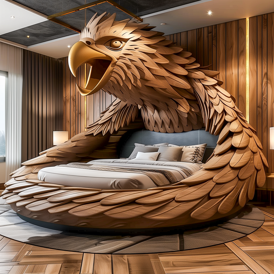 Above and Beyond: Elevate Your Rest with Giant Eagle Beds ...