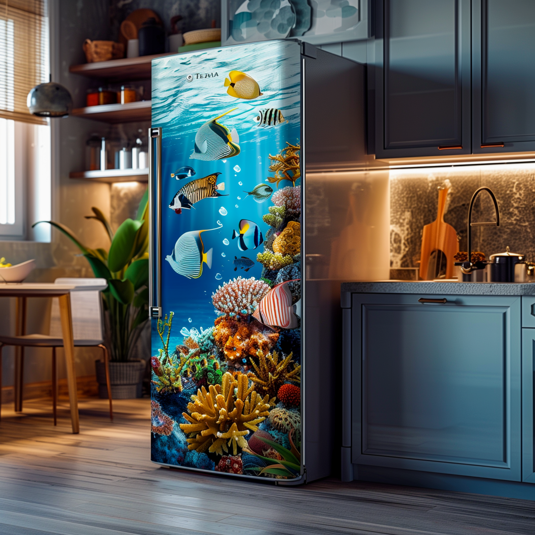From Sea to Kitchen: Dive into the World of Underwater-Themed Fridges ...
