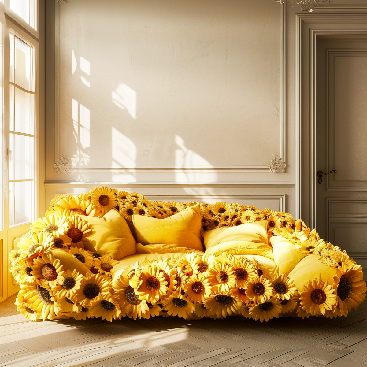 Golden Glow: Sunflower-Inspired Chairs That Bring Sunshine Indoors ...