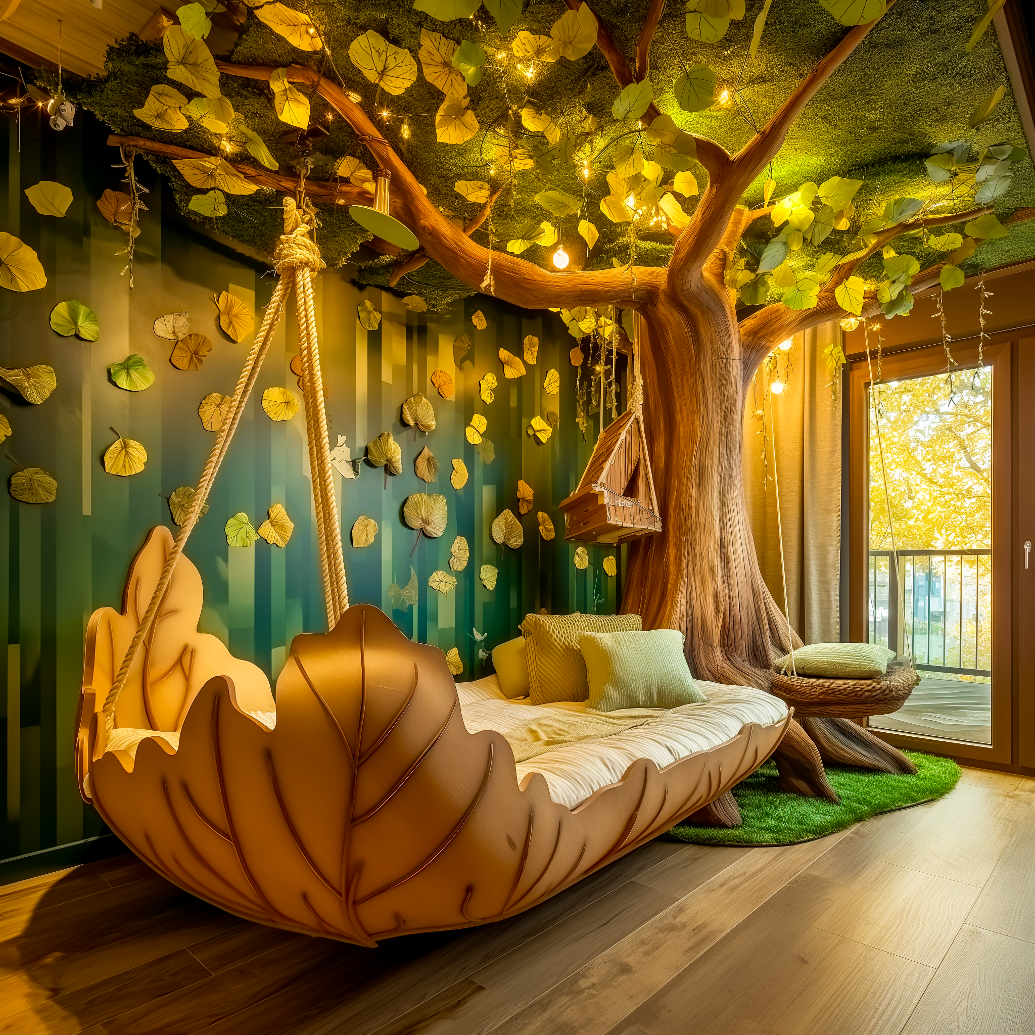 Sylvan Dreams: Waking Up to Nature-Inspired Bedroom Bliss - ArtistryApex.com