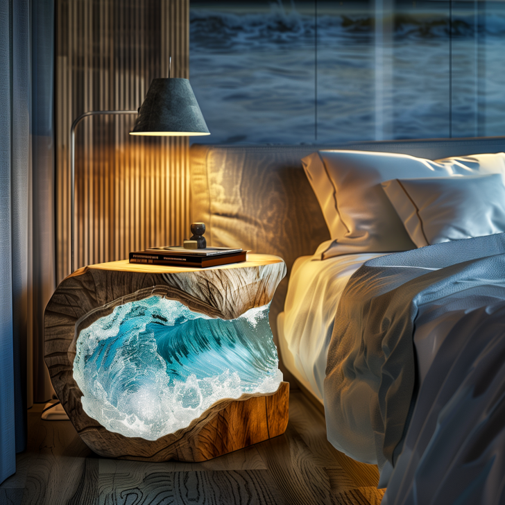 Surfing Style: Bringing the Ocean Home with Wave-Inspired Bedside ...