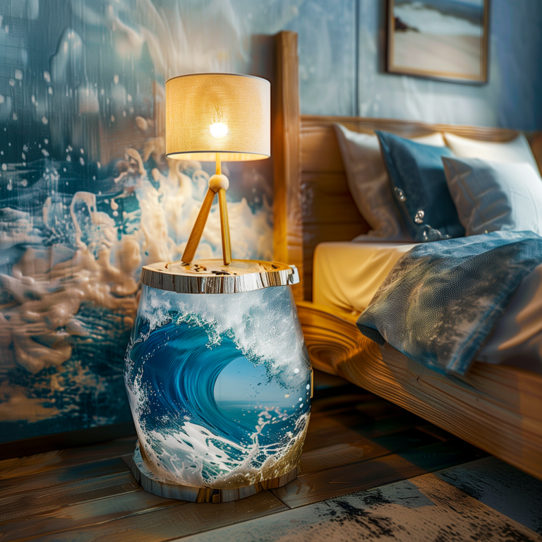 Surfing Style: Bringing the Ocean Home with Wave-Inspired Bedside ...