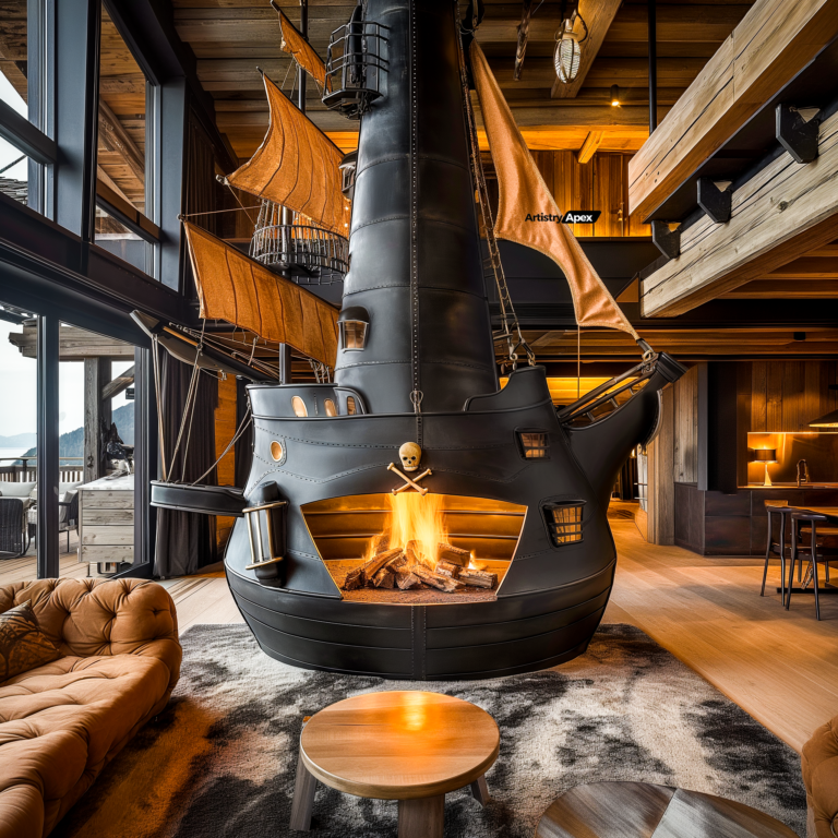Ahoy, Hearthies! Discover the Charm of Pirate Ship-Inspired Fireplaces ...