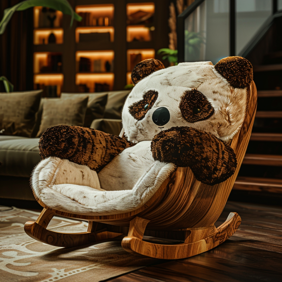 Paws, Furs, and Tails: The Charm of Animal Rocking Chairs ...